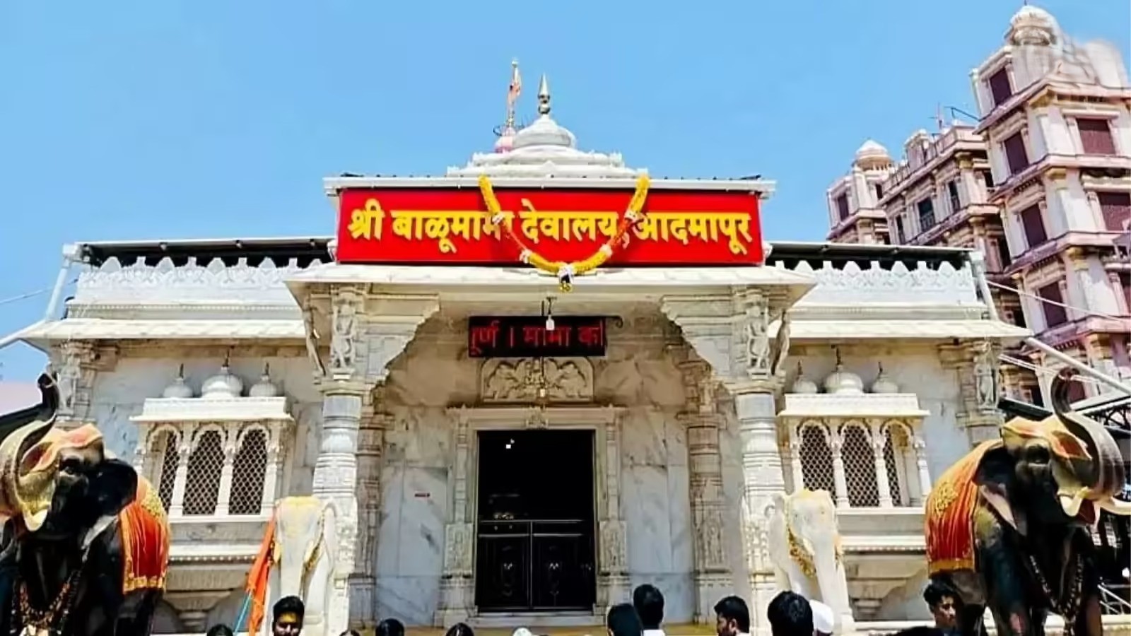 आदमापूरचे मंदिर स्वच्छतेसाठी बंद... - prasarmadhyam